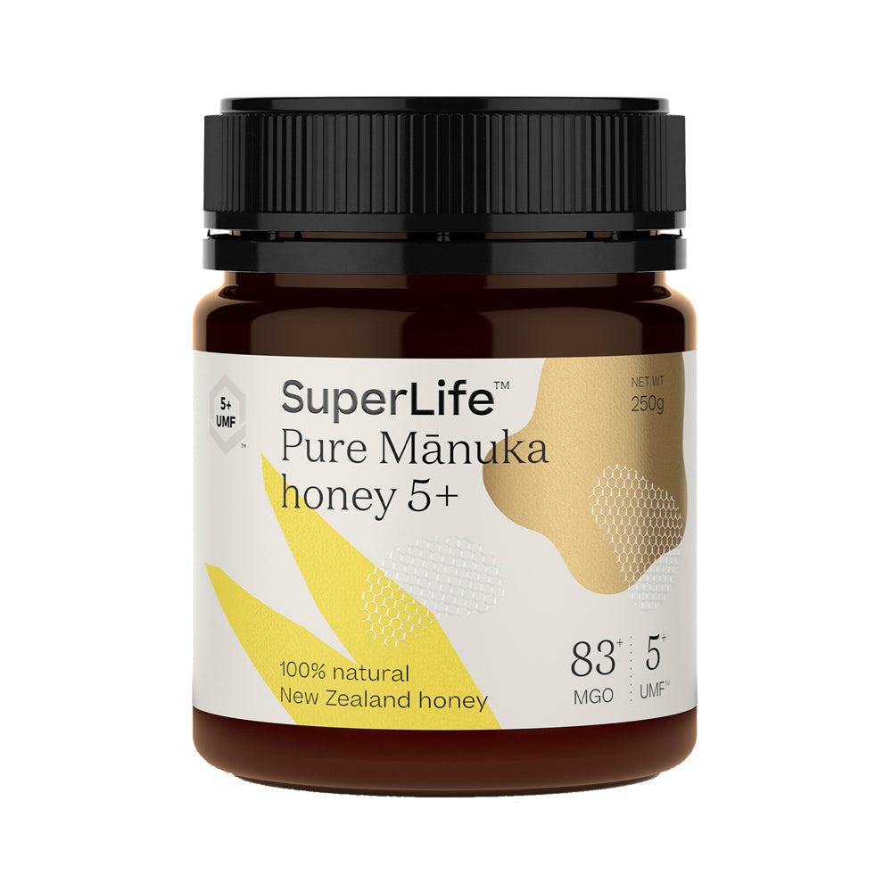 Manuka méz SuperLife UMF 5+ | MGO 83+ - 250g – ApiLand HU
